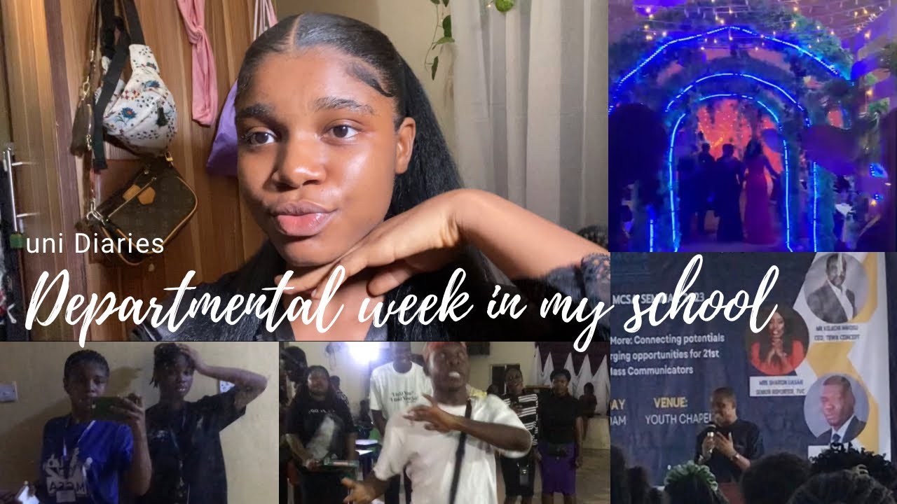 UNI DIARIES 3| DEPARTMENTAL WEEK IN MY SCHOOL - YouTube