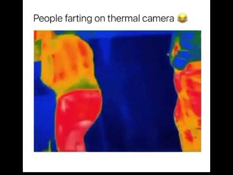 People farting on thermal camera - YouTube