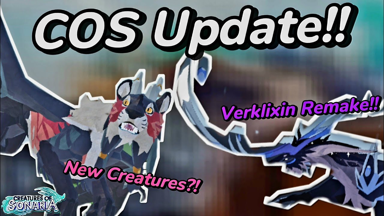 Verklixin Remake and NEW Daily Login Creature?!🦁 ️ Creatures of Sonaria ...
