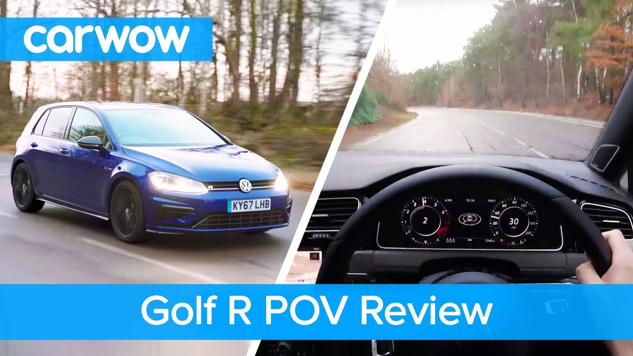 Volkswagen Golf R 2018 POV review - Test Drives
