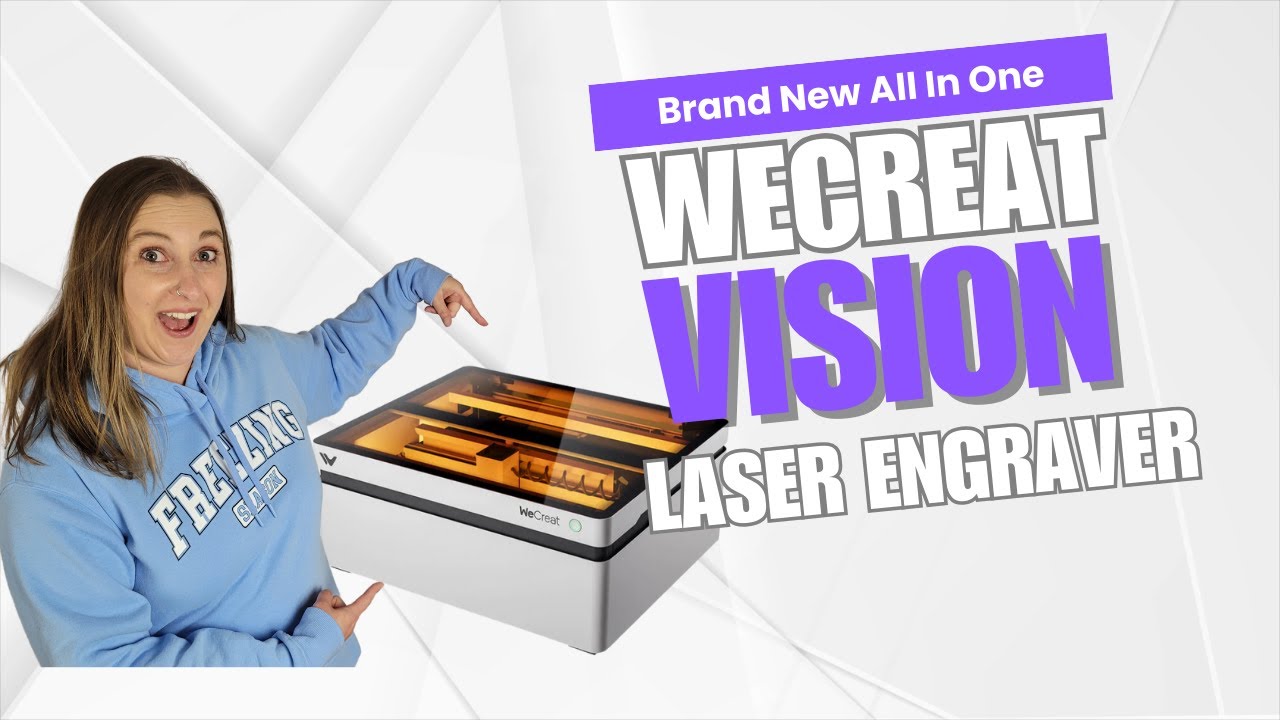 WeCreat Vision Laser Engraver And Cutter Review - YouTube