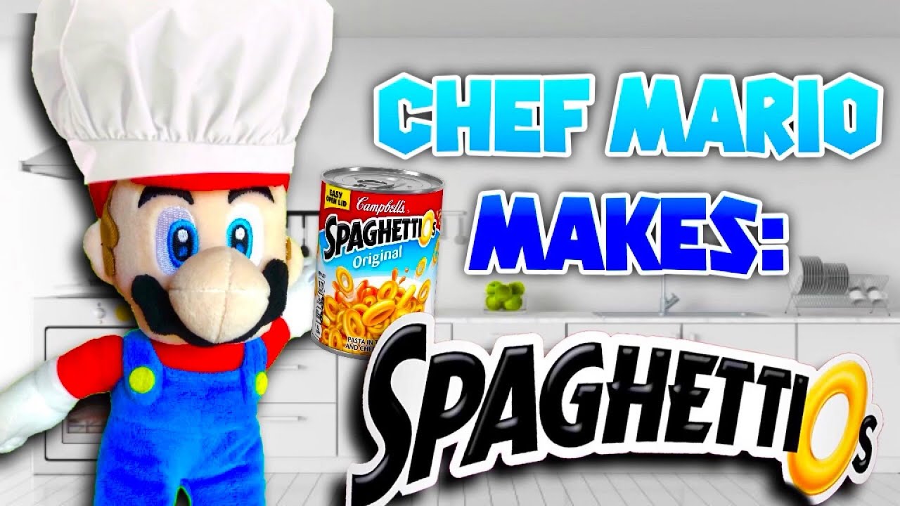 Cooking With Chef Mario! - SpaghettiO’s! (SuperMario134 Entry) - YouTube