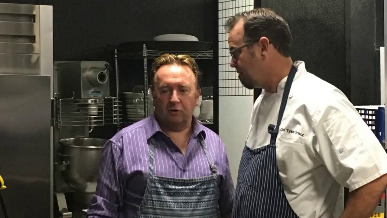 Great evening with great chefs Tyson Grant,Philippe haddad and Bernard ...
