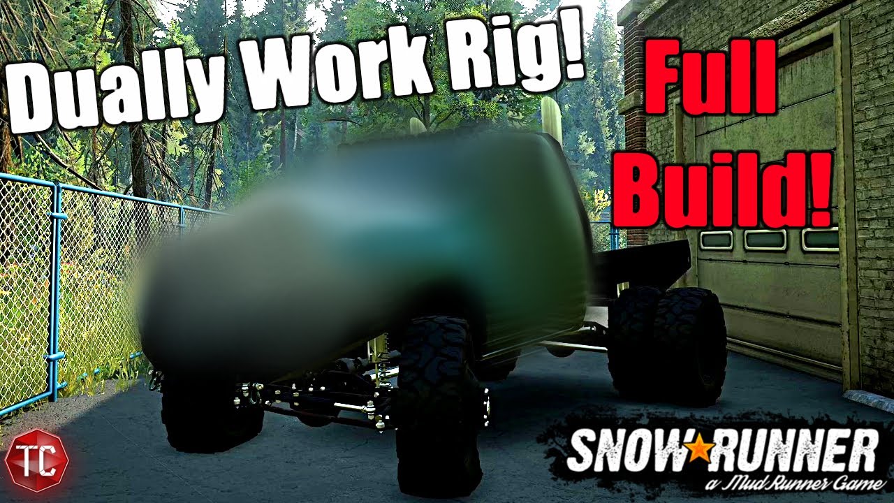 SnowRunner: FULLY Rebuilding My 3RD GEN DODGE RAM 3500! (Flatbed Dually ...