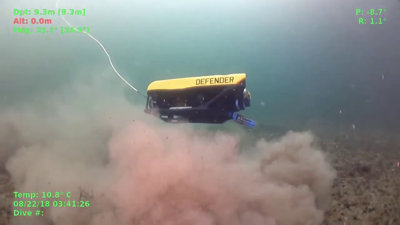 MSS Defender ROV and VideoRay Pro5 ROV at Norfishing - YouTube