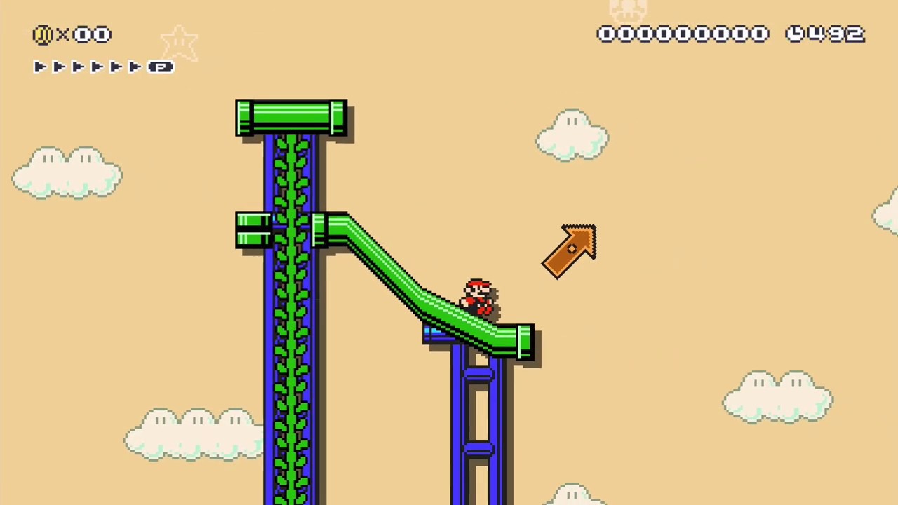 Super Mario Maker 2 - Mario's Water Park by CatSurfer - No Commentary ...