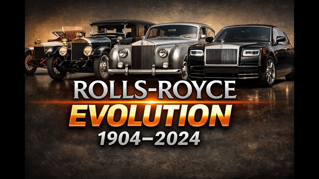 Rolls-Royce Evolution (1904–2024) | 120 Years of Ultimate Luxury - YouTube