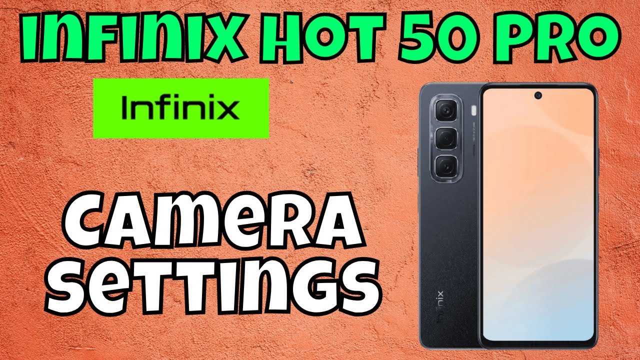 Camera settings infinix Hot 50 Pro || How to set camera settings ...