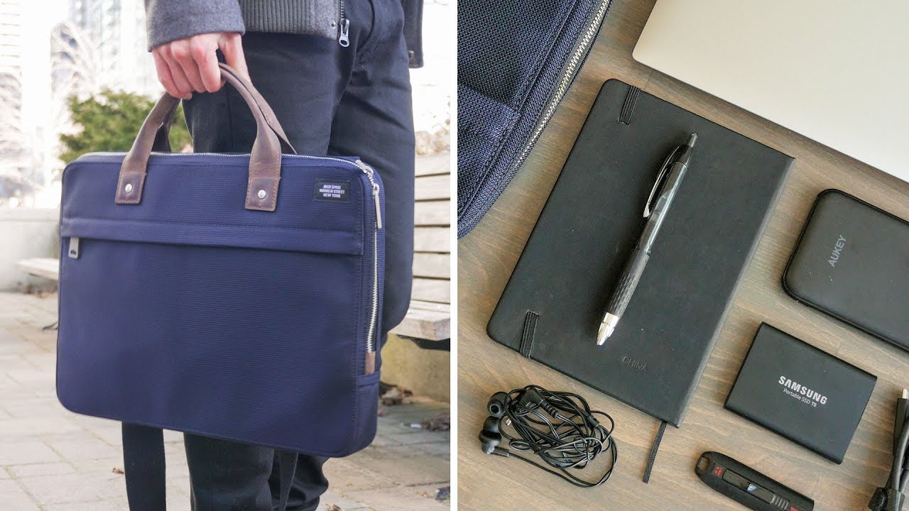 What's in my Tech Bag? Slim, Minimal & Professional - YouTube