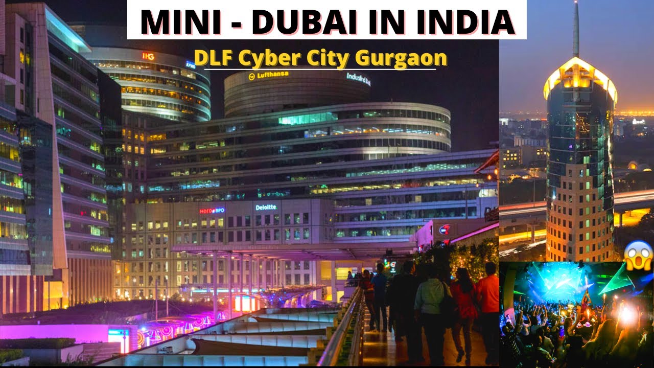 DLF Cyber Hub Vlog | India Most Happening Place in Gurgaon | Mini Dubai ...