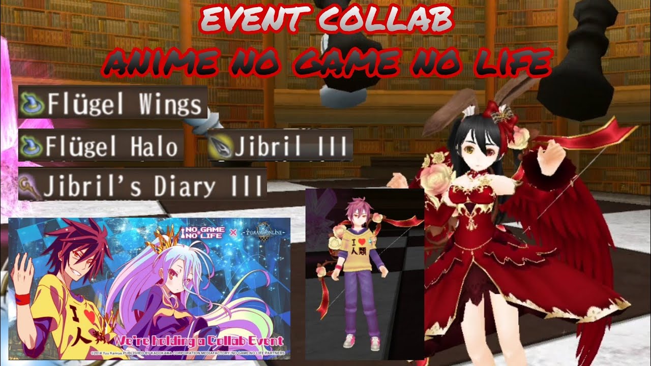 toram online - event colab anime no game no life (ngnl) free ava set ...