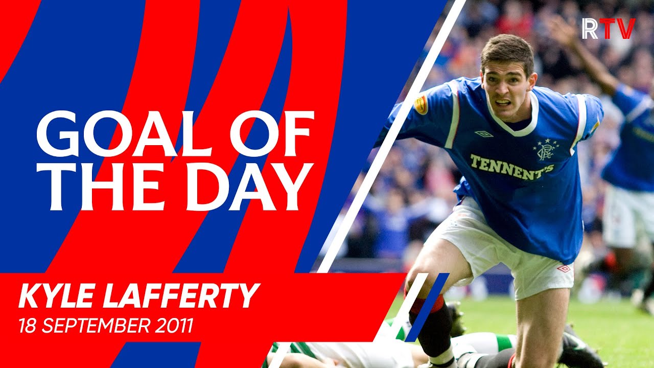 GOAL OF THE DAY | Kyle Lafferty v Celtic - YouTube