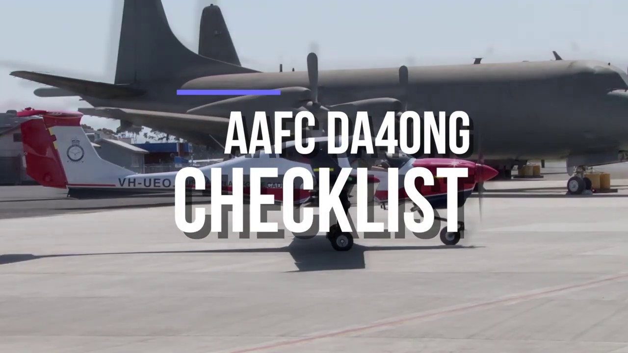 Diamond DA40NG - Checklist // AAFC - EFTS - YouTube