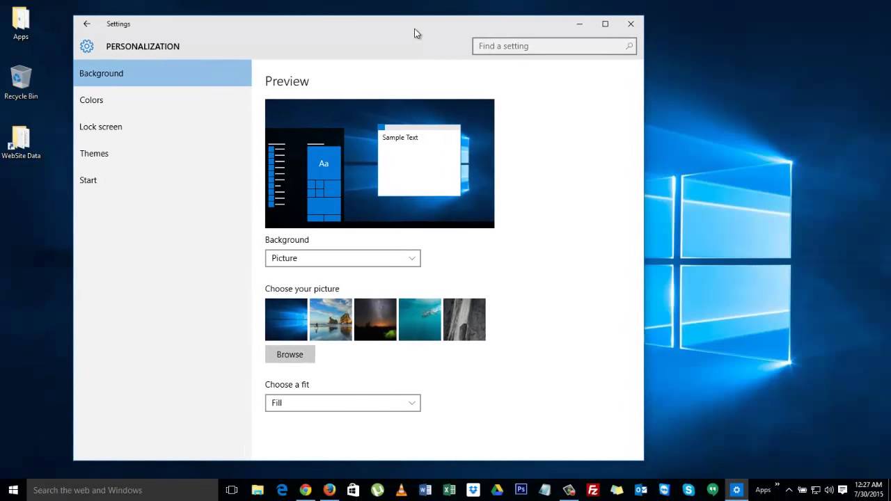 Add This PC, Control Panel & User Profile Icon to Desktop in Windows 10 ...