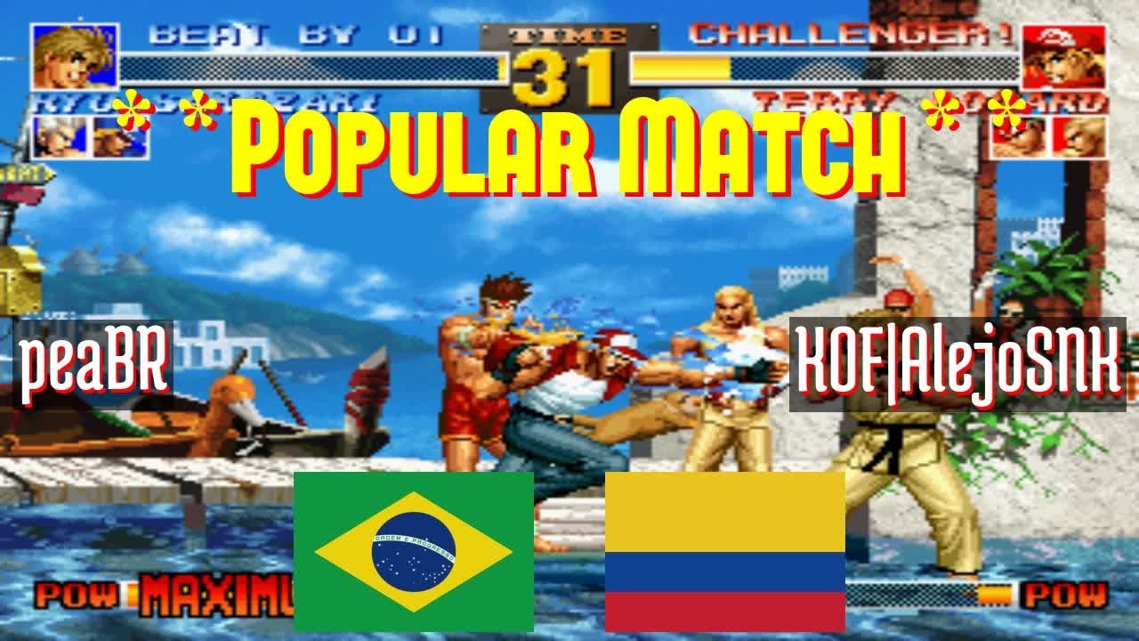 King of Fighters 95 (FT10) - peaBR (BR) vs KOF|AlejoSNK (CO) - 2021-10 ...