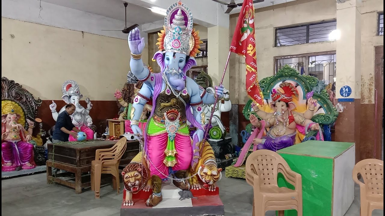 Dhoolpet Solapur Ganesh idols 2022 - YouTube