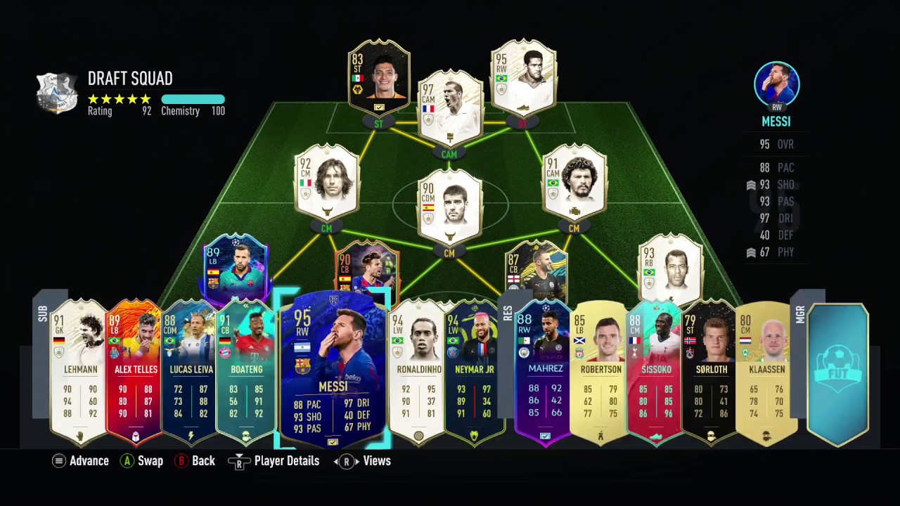 FIFA 20 196 FUT DRAFT CHALLENGE!!! - YouTube