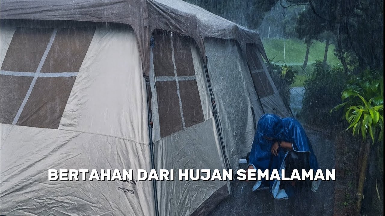 PENGALAMAN PERTAMA CAMPING SAAT CUACA EXTREME - YouTube