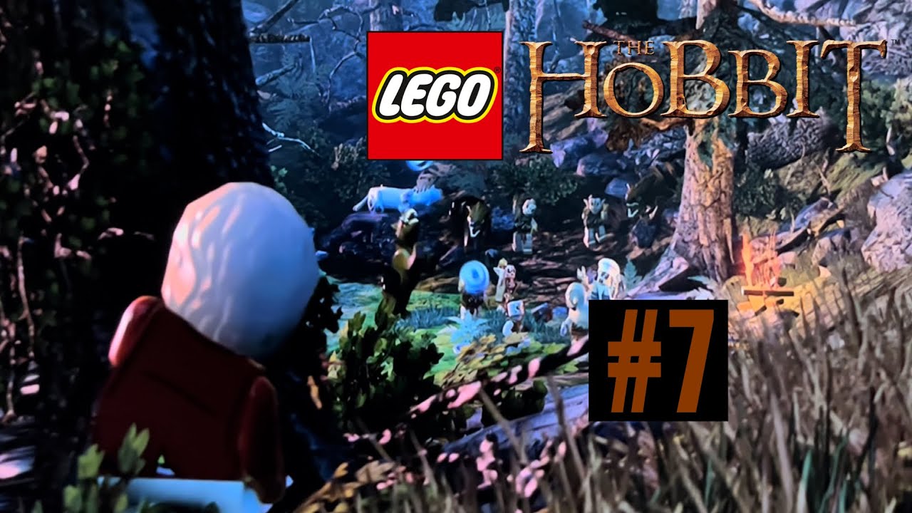 Lego The Hobbit - Walkthrough - Part 7 - Bear Chase! - YouTube