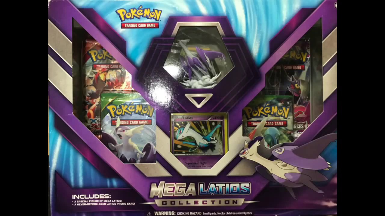 Pokemon Mega Latios EX Box Opening - YouTube