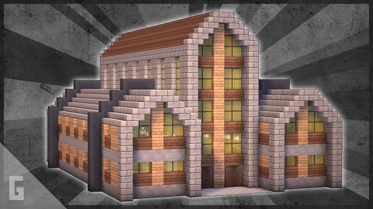 Minecraft Large Castle Build Tutorial! - YouTube