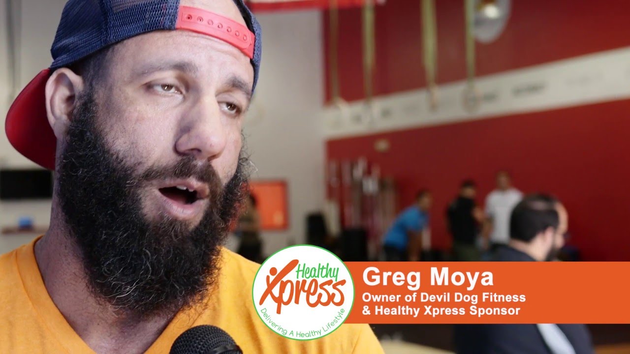 Greg Moya of Devil Dog Fitness, Hialeah, for Healthy Xpress of Miami ...