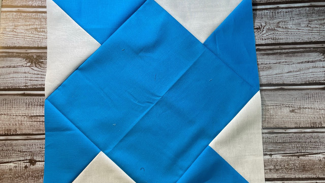 Right and left quilt block tutorial - YouTube