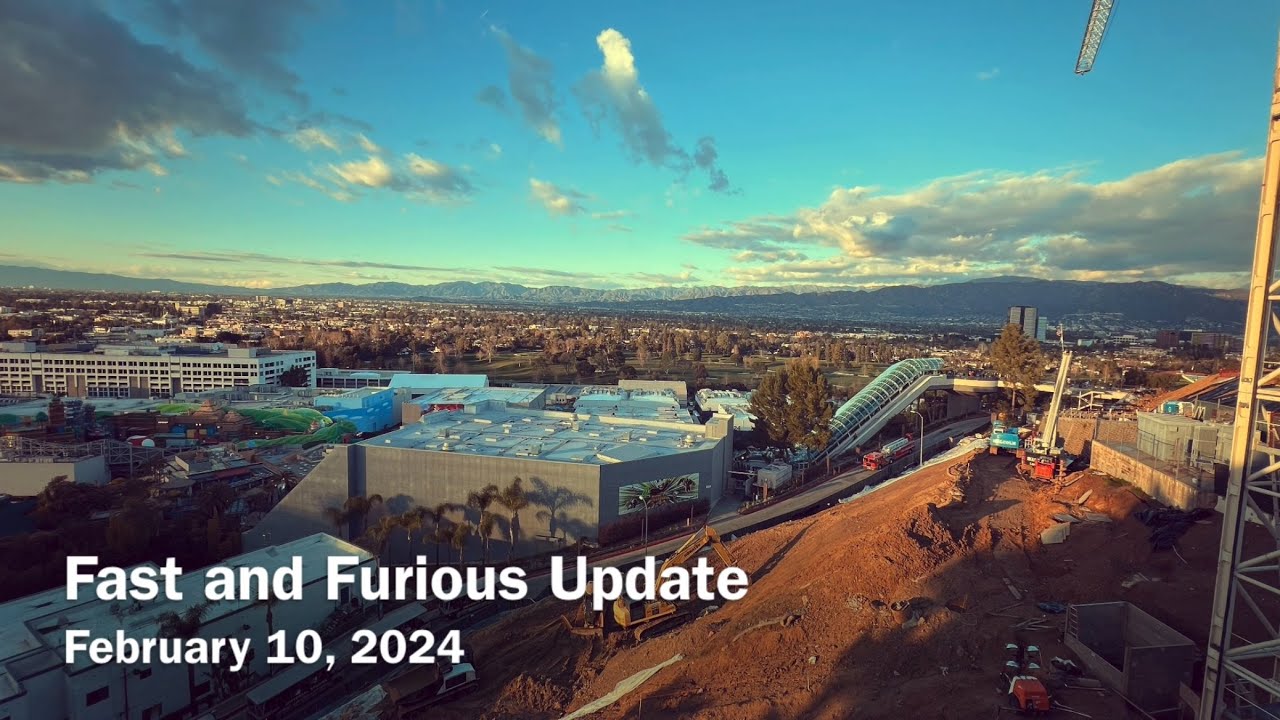 Fast and Furious Construction Update - February 10, 2024 - YouTube