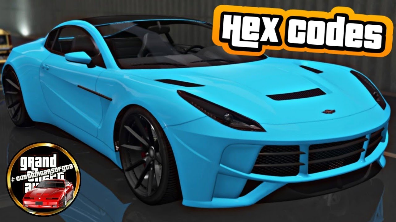6 Modded Crew Colours WITH Hex Codes in GTA Online *NEW* - YouTube