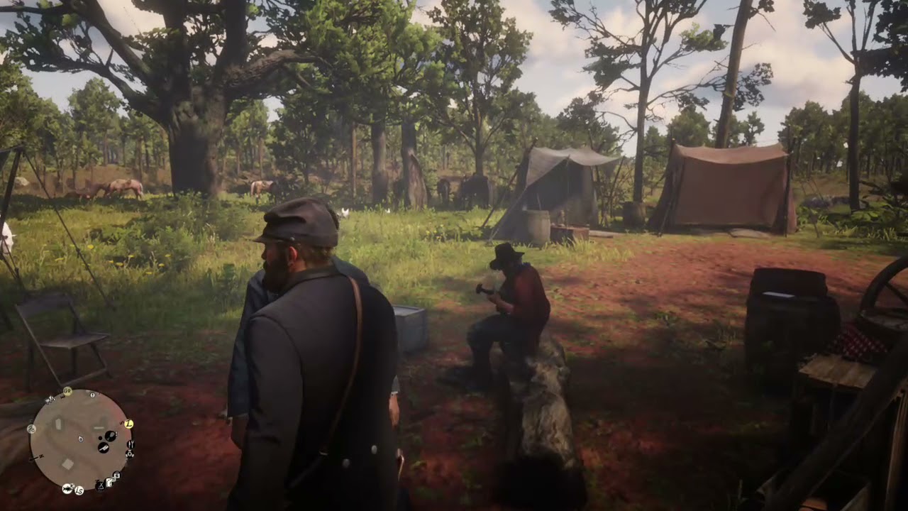 Uncle Plays Dixie On The Banjo - RDR2 - YouTube