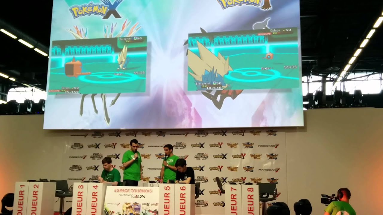 Japan Expo 15e, finale tournois Pokémon X/Y 05/07 - YouTube