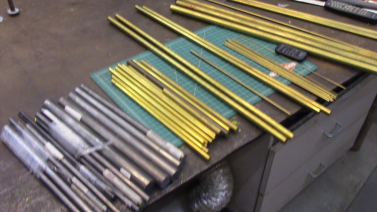 Small Metal Stock Organizer - YouTube