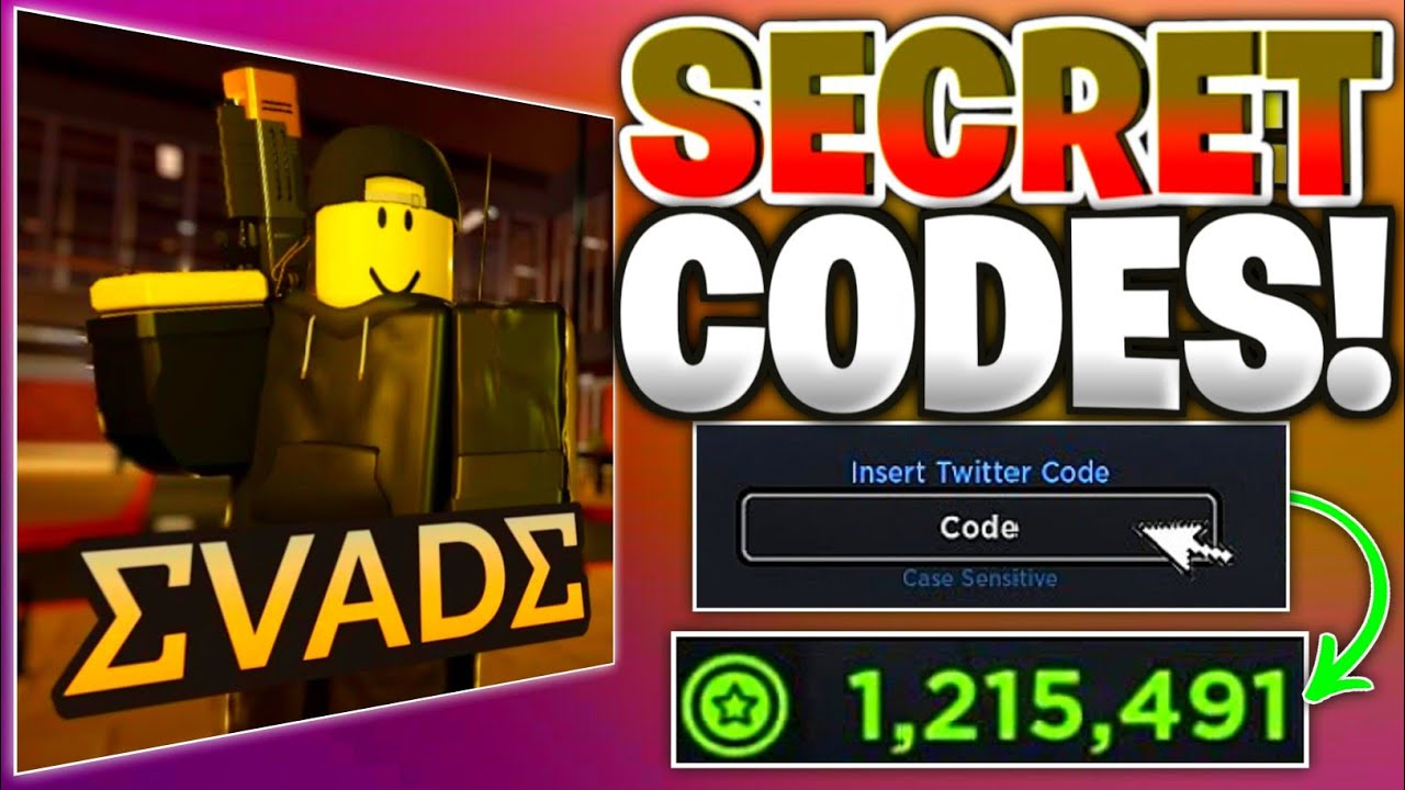 ⚠️SECRET!! UPDATE⚠️ EVADE CODES JULY 2025 | ROBLOX EVADE CODES 2025 - YouTube