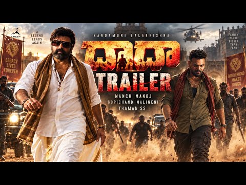 Dada Trailer! Nandamuri Balakrishna! Manch Manoj! Kajal Agarwal! Gopichandu Malineni! Thaman SS 