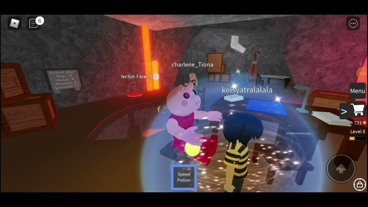 Piggy Drink Potion Become Infected - YouTube