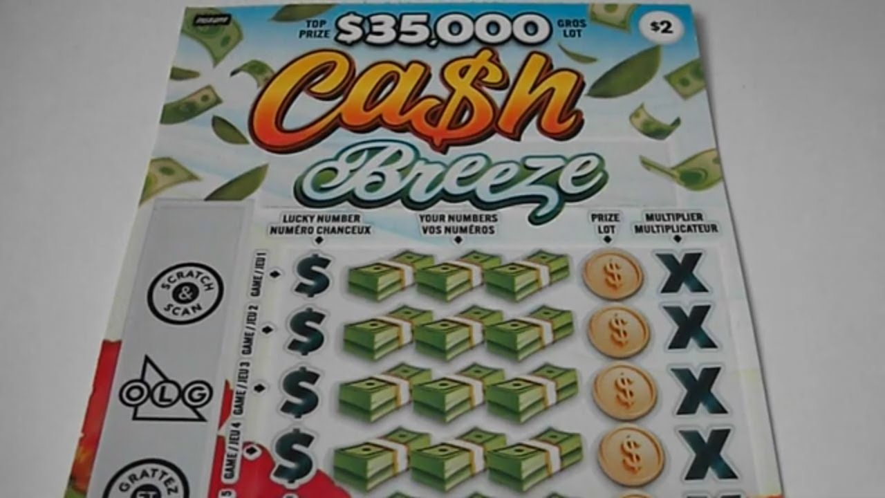 2025-04-07 Ontario Lottery OLG Instant Scratch Ticket #2485 $2 Ca$h ...
