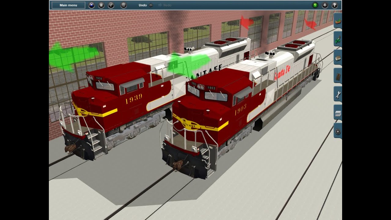 I Made Santa Fe EMD SD70ACe Locos In Trainz 12! - YouTube