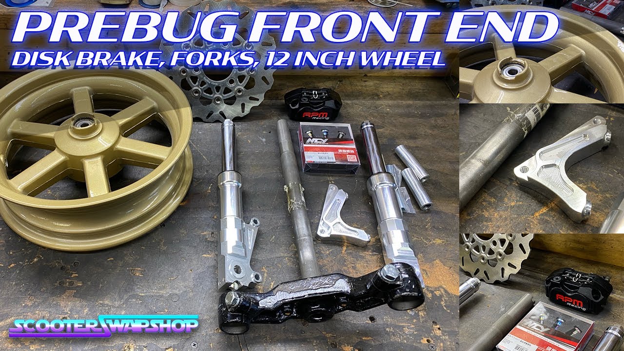 Zuma Prebug/ Booster Front end Assembly, 12 inch wheel & More. - YouTube