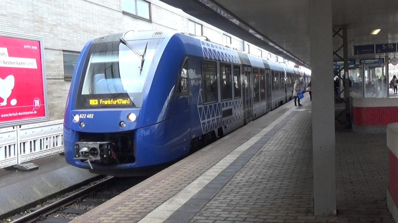BR 622 (Vlexx 622 402) RE3 Saarbrücken-Frankfurt - Saarbrücken Hbf ...