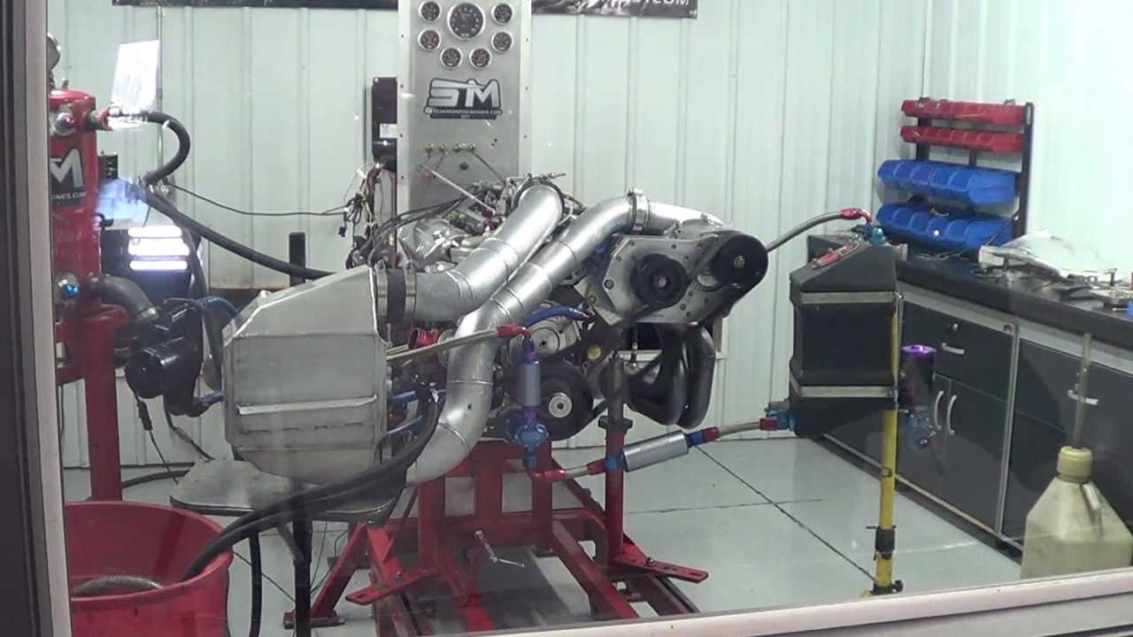 1680 HP 400" SBC F2 ProCharged - YouTube