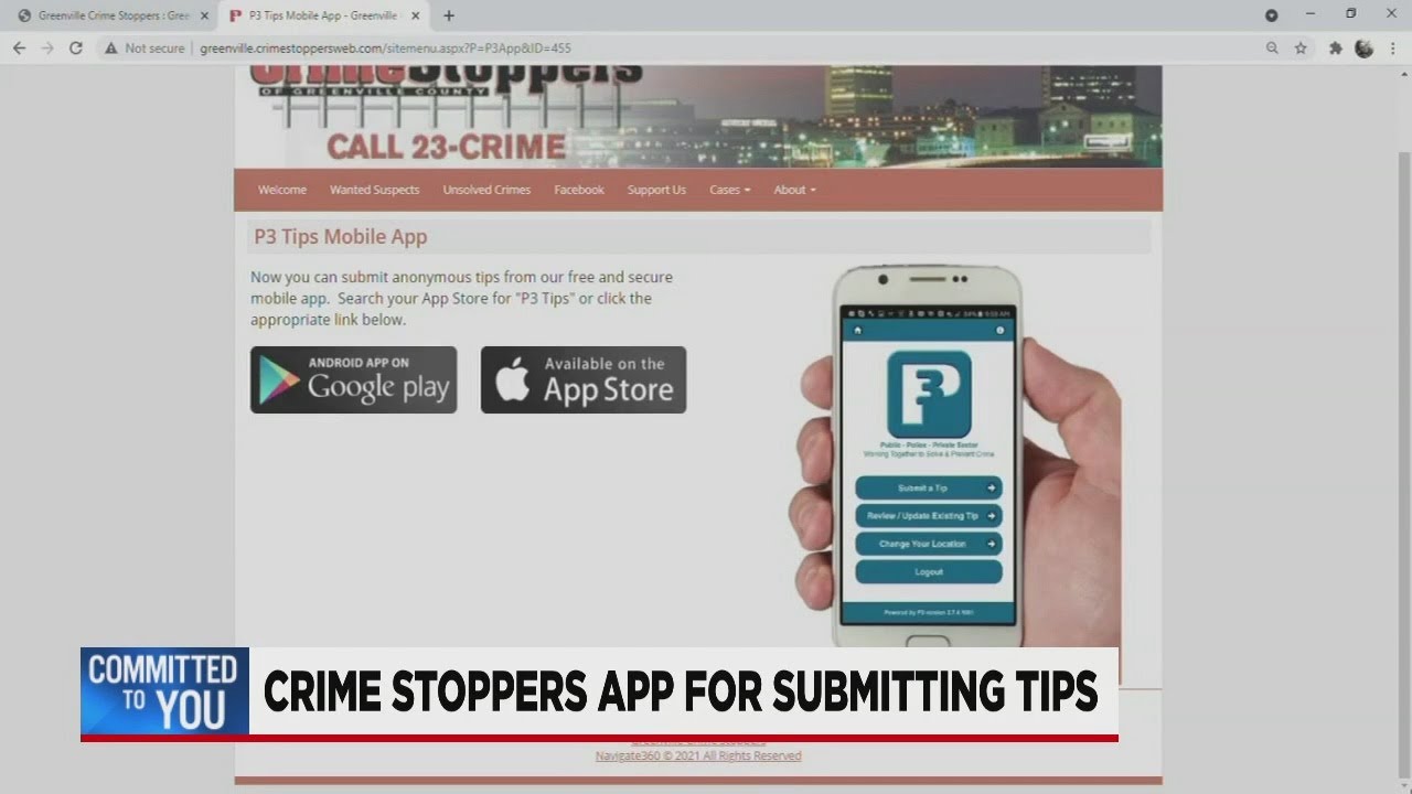 Crime Stoppers has a new app for users to submit tips to law ...