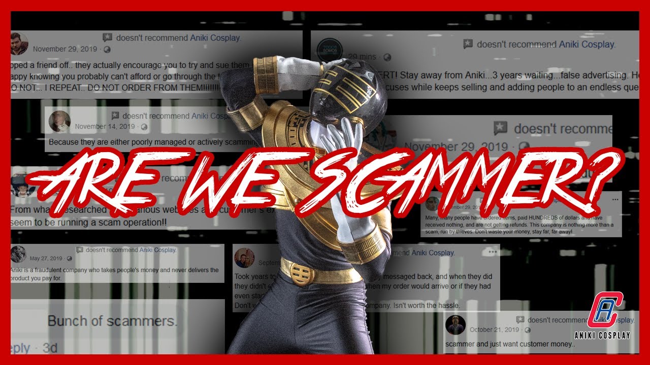 Aniki Cosplay is a SCAMMER ??? - YouTube