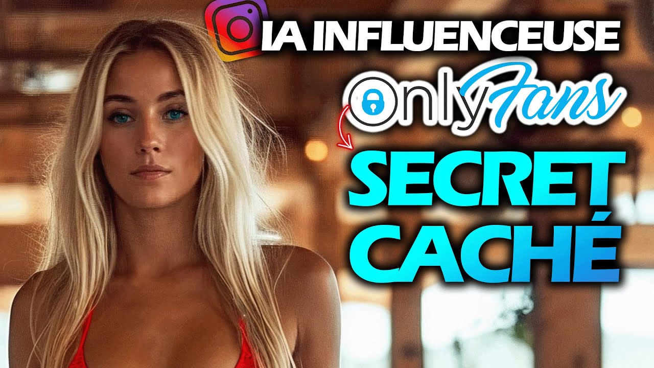 INFLUENCEUSE IA astuce secrète montrée ... ( OnlyFans instagram intelligence artificielle ...