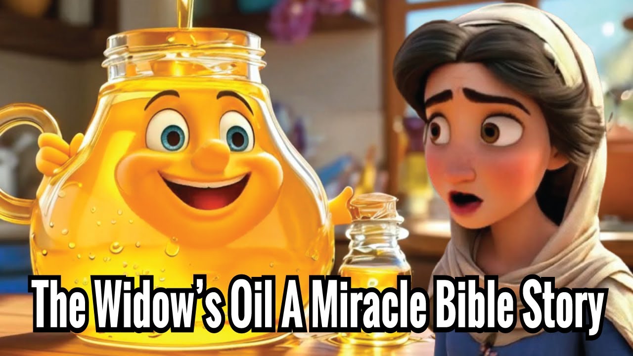 The Widow’s Oil: A Miracle of Provision | Animated bible story - YouTube
