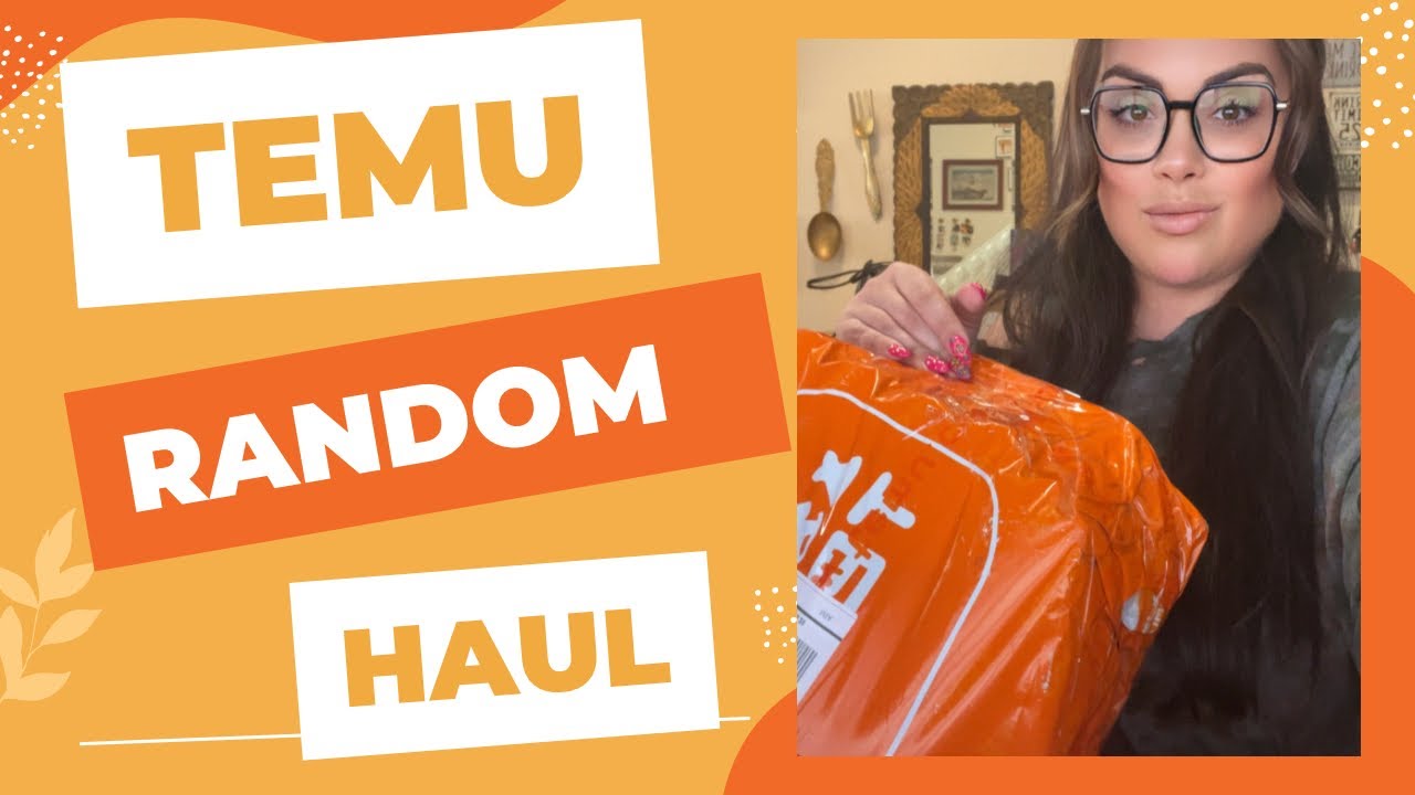 TEMU RANDOM HAUL - YouTube