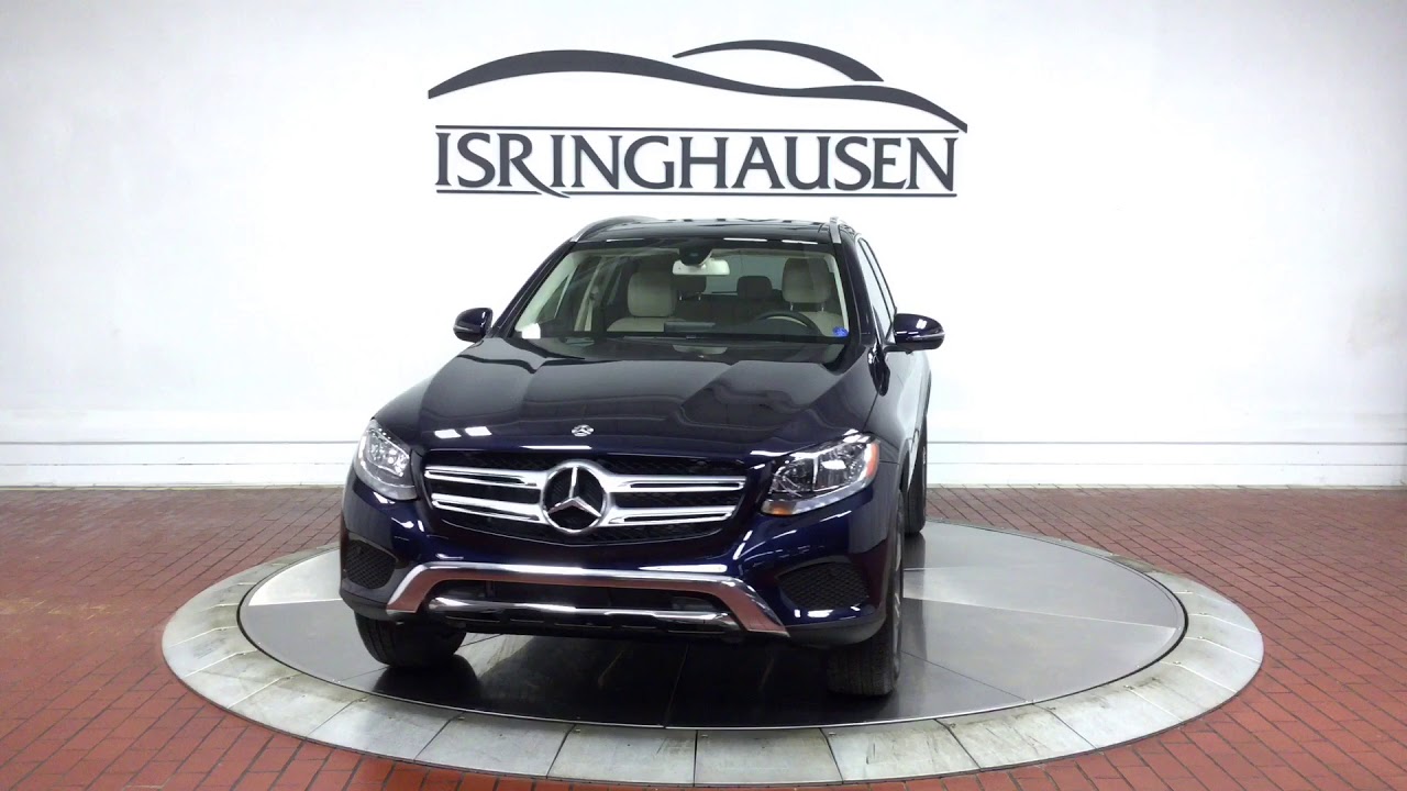 2019 Mercedes-Benz GLC 300 4MATIC in Lunar Blue Metallic - 540123 - YouTube