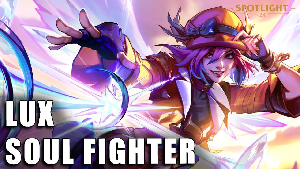 Lux Soul Fighter - Skin Spotlight COMPLETO - YouTube