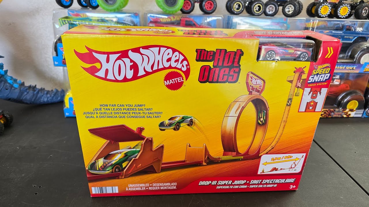 *NEW!* DROP IN SUPER JUMP FROM HOT WHEELS - THE HOT ONES - YouTube