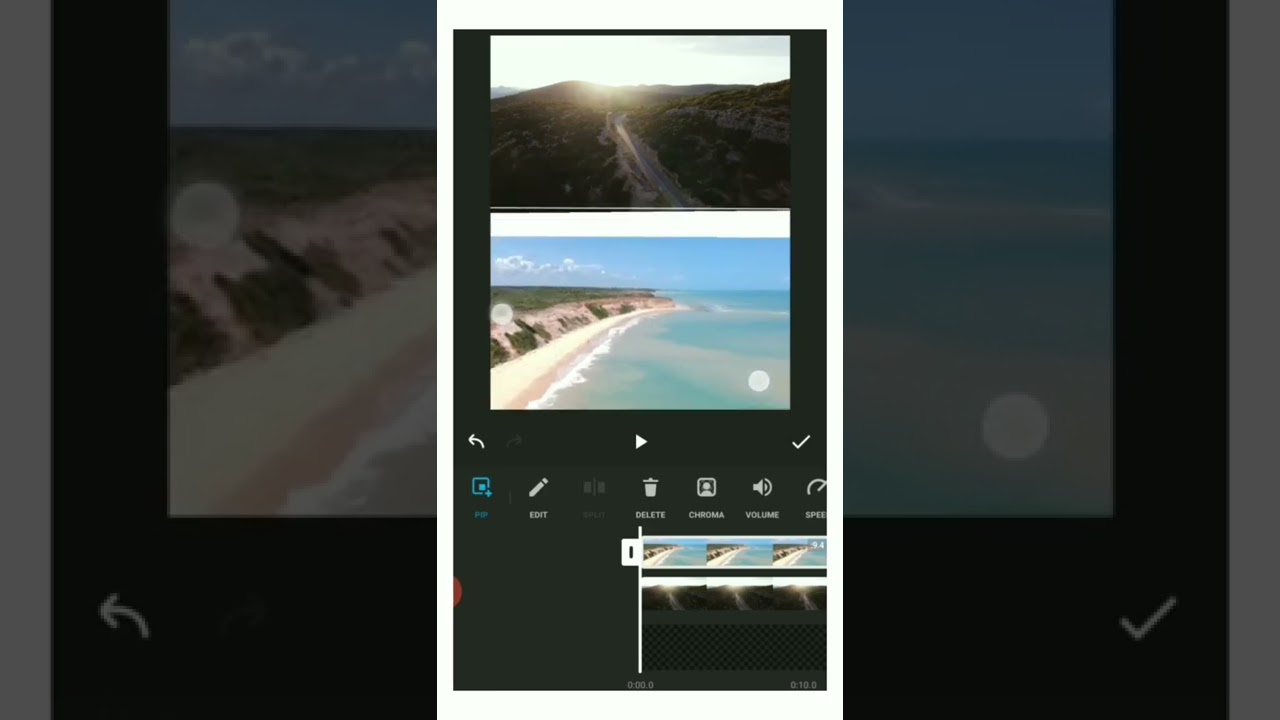 Double layer video for instagram reels// trending reels//#shorts - YouTube