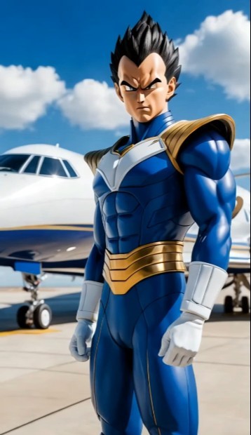 Vegeta Hijacks a Fighter Jet! 💥 Epic DBZ Crossover! #family #dragonball ...